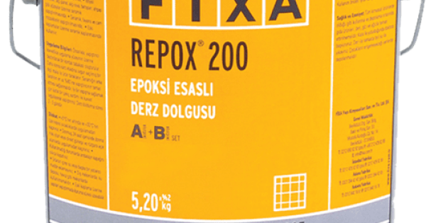 Fixa Yapı Kimyasalları - Repox 200 - Epoksi Esaslı Derz Dolgusu