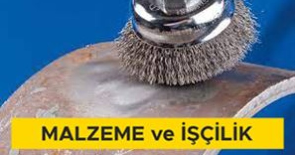 Eski demir imalatın boyaya hazır hale getirilmesi (Malzeme Dahil)